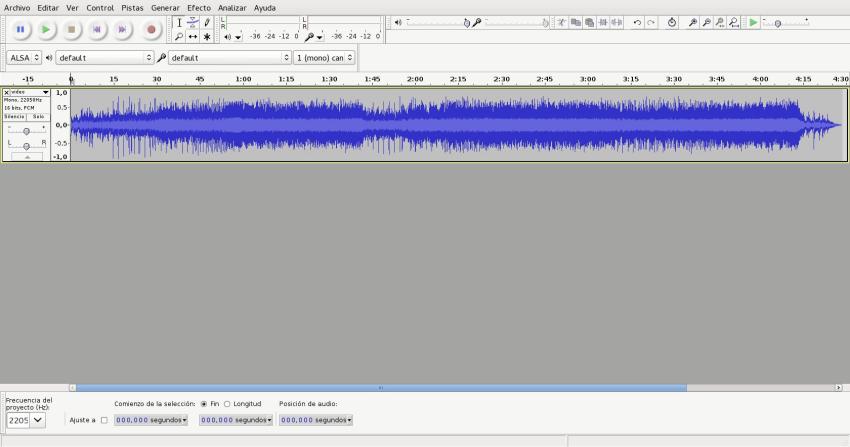 audacity1 – La mirada del replicante