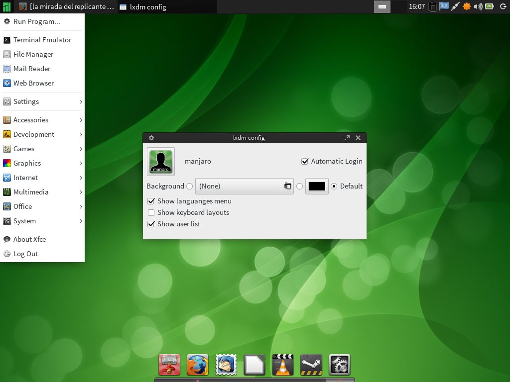 lxdm – La mirada del replicante