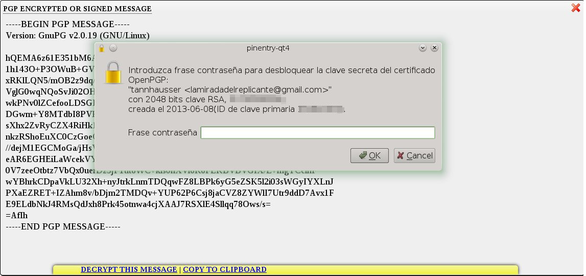 Evita que la NSA espie tus mails con WebPG – La mirada del replicante