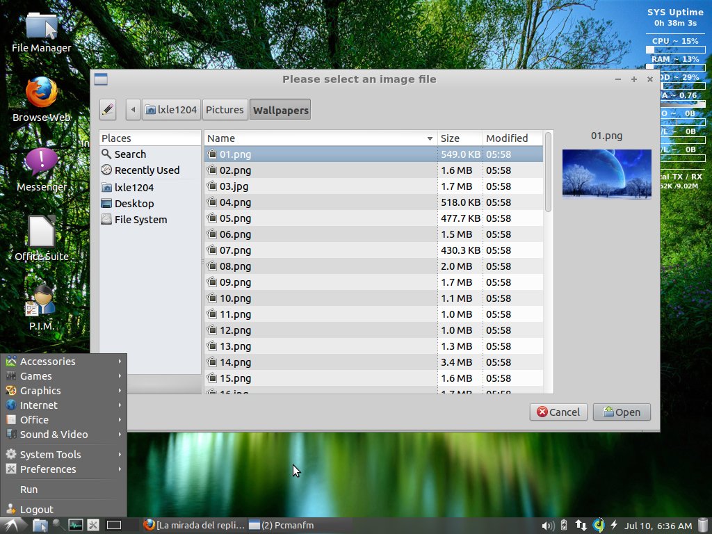 LXLE: Lubuntu Extra Life Extension se actualiza a la versión 12.04.2 ...