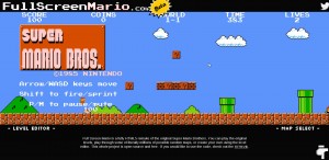 Full Screen Mario: remake de Super Mario Bros en HTML5 – La mirada del ...