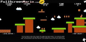 Full Screen Mario: remake de Super Mario Bros en HTML5 – La mirada del ...