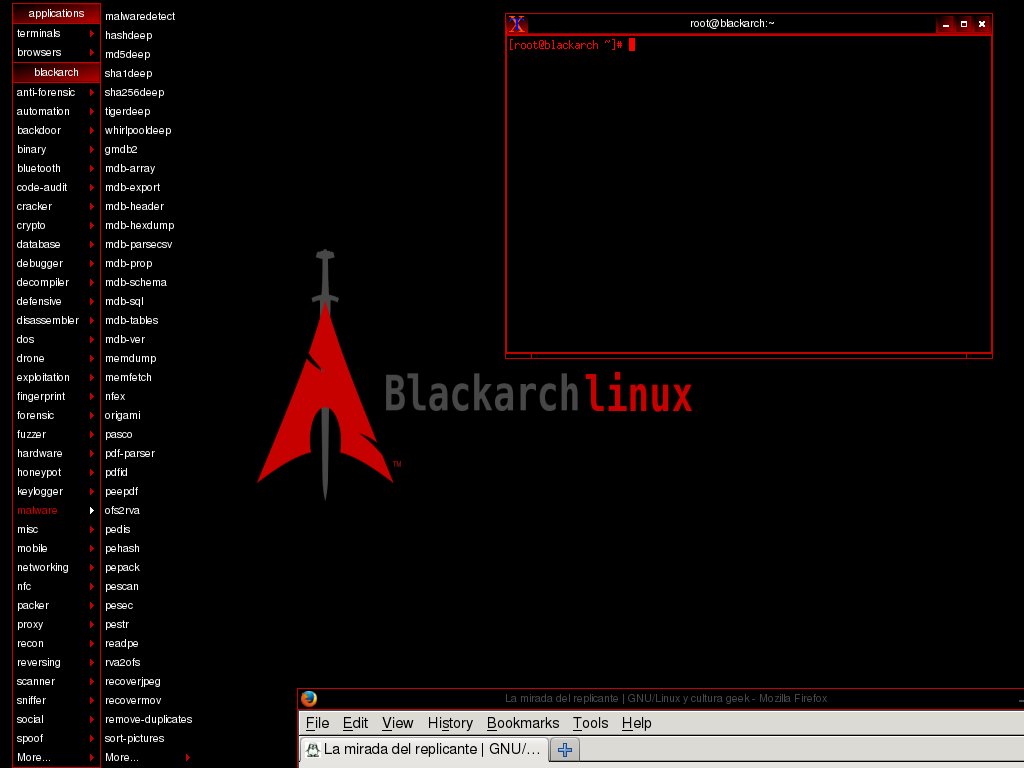 BlackArch Linux: distro de hacking con base Arch – La mirada del replicante