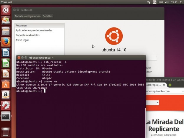 Disponible la beta final de Ubuntu 14.10 Utopic Unicorn – La mirada del ...