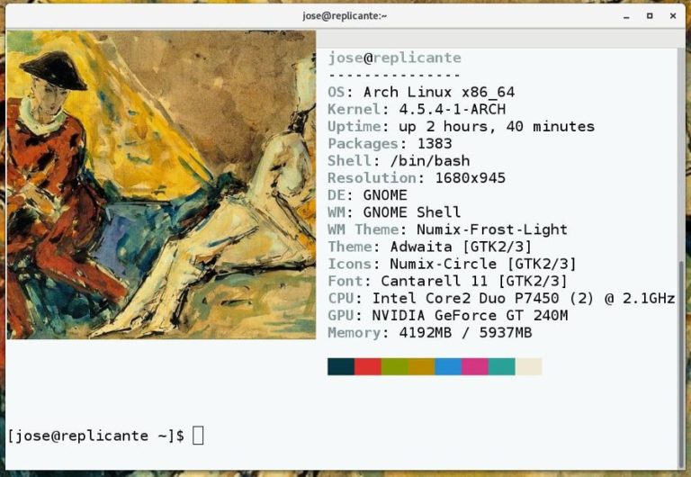La información de tu sistema en la terminal con Neofetch – La mirada ...