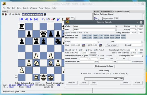Mejora tu ajedrez con Scid vs. PC – La mirada del replicante